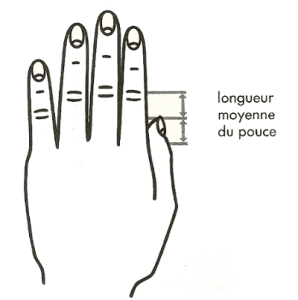 Interprétation doigts de la main : Pouce ou doigt de vénus